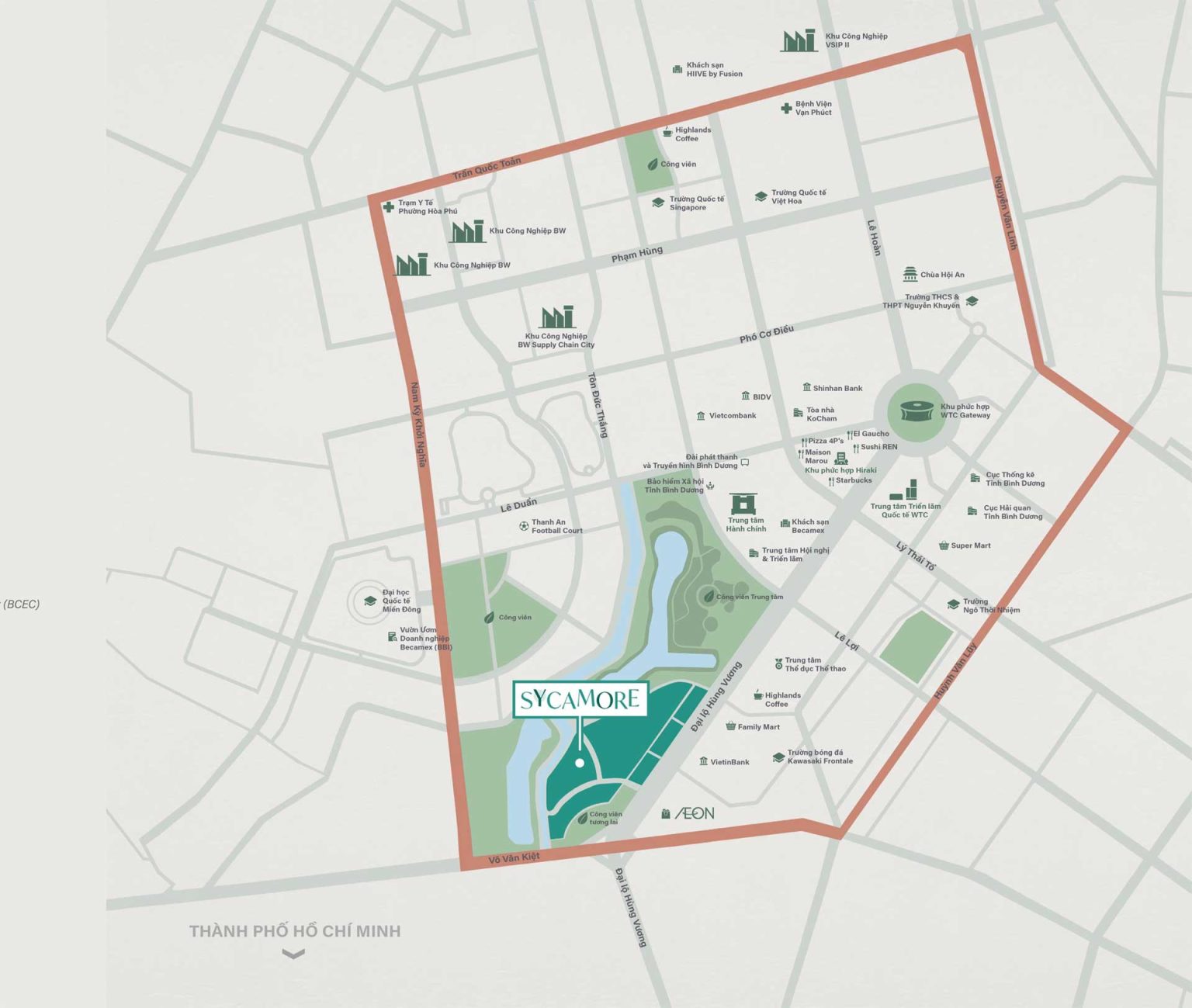 The Orchard - Sycamore Capitaland Bình Dương